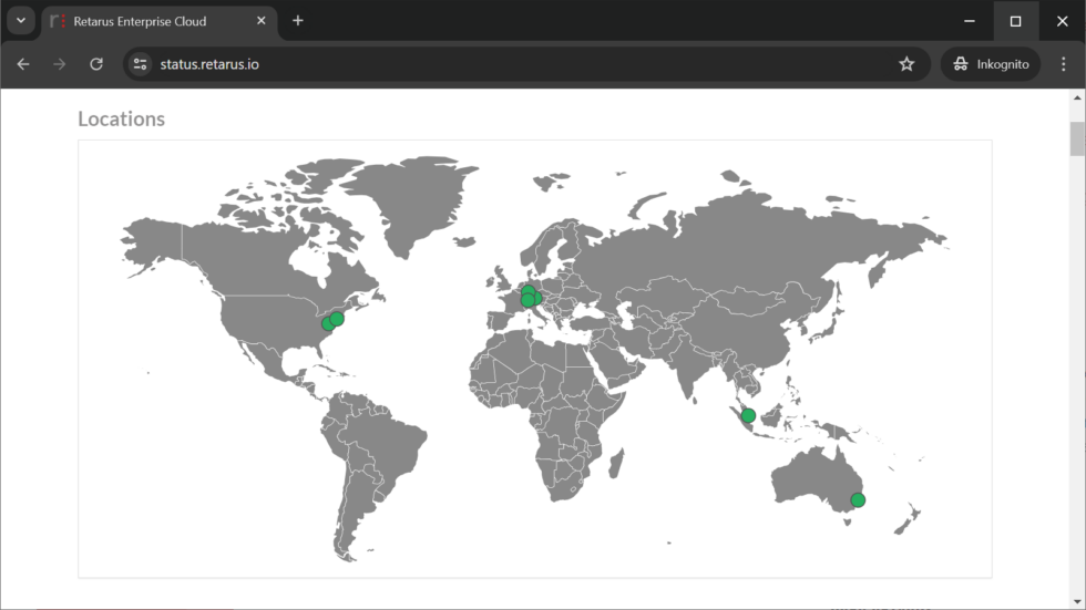 Our Status Page now also provides information about certificate changes ...